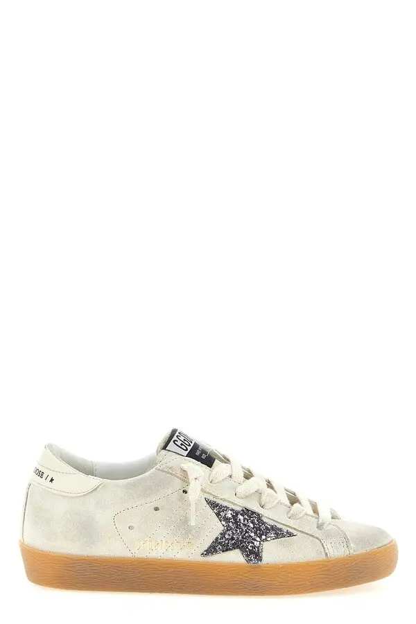 GOLDEN GOOSE Super-star Sneaker With Luminous Star - White