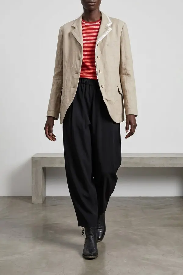Comme Des Garçons Blazer 'double Layer Lapel
