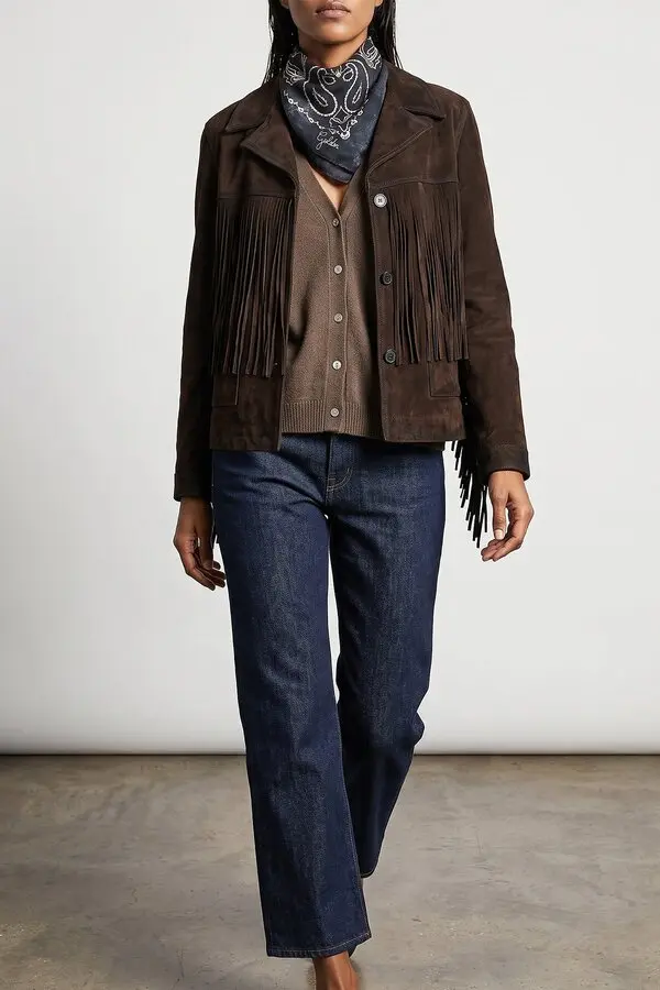 GOLDEN GOOSE Journey' Suede Jacket