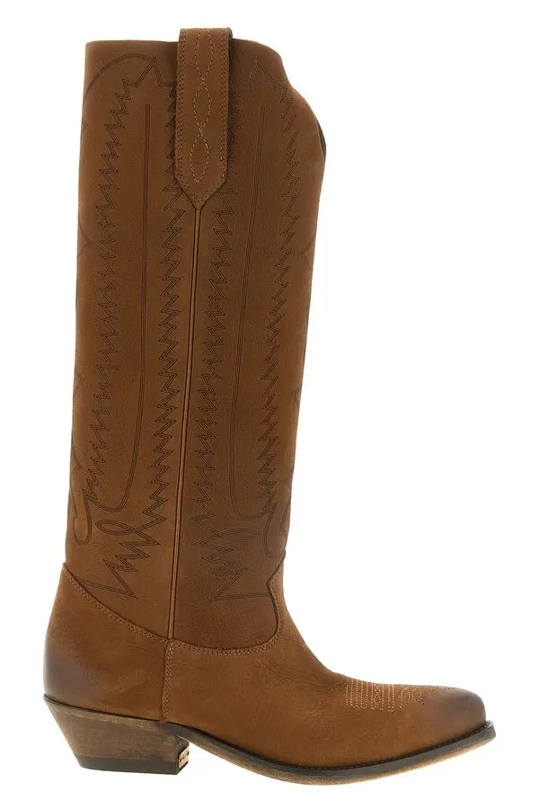 GOLDEN GOOSE Wish Star' Boots - Brown