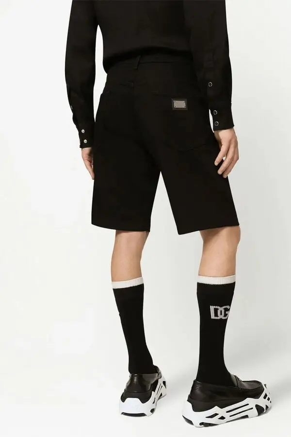 Dolce & Gabbana Stretch Denim Bermuda