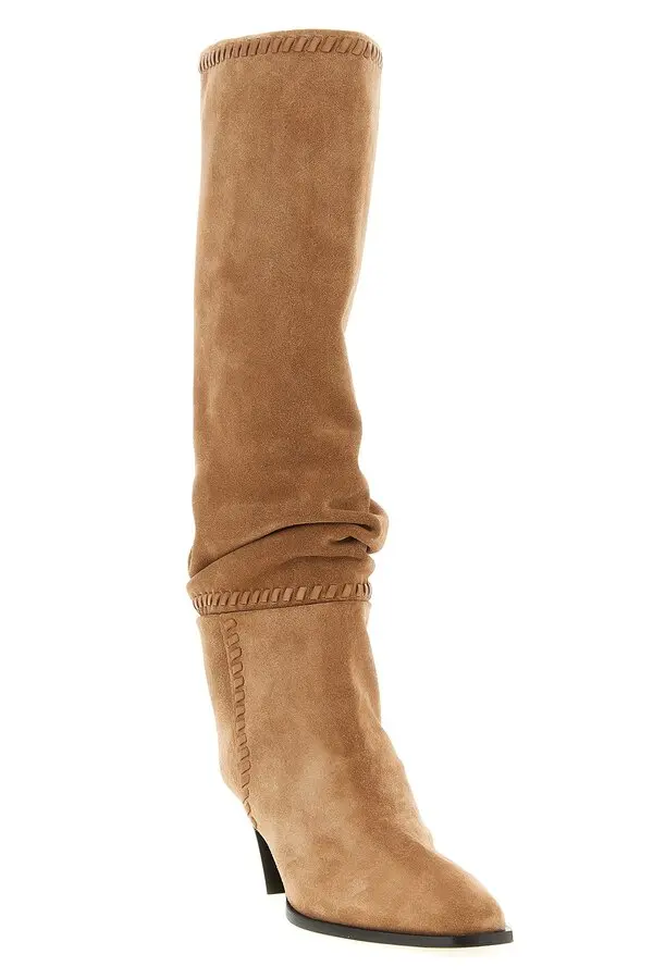 JIMMY CHOO Boots 'hart Stitch Kb 60 Htw