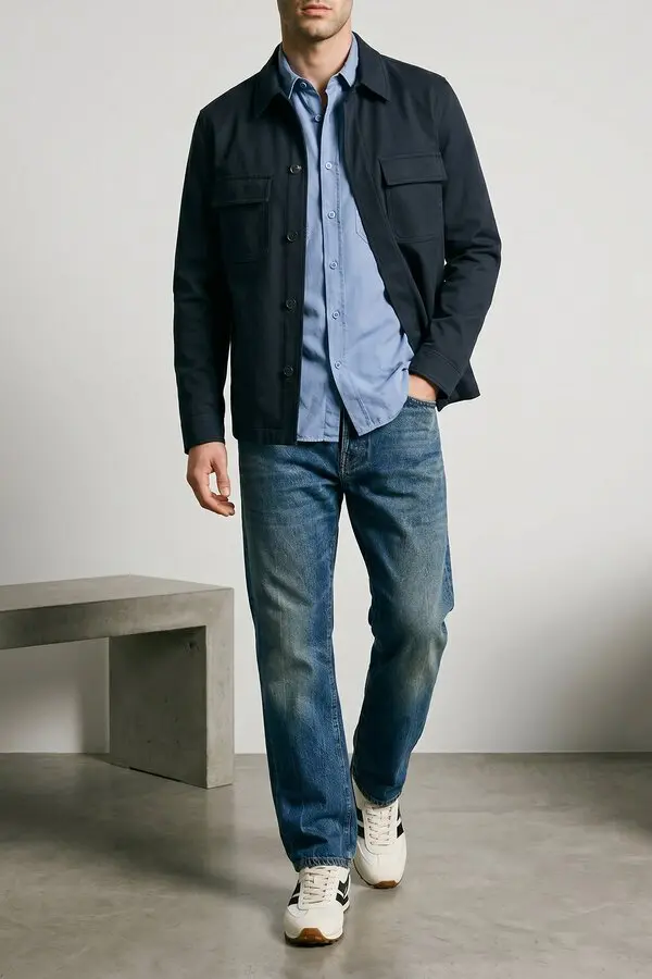 TOM FORD Faille Shirt With Chest Pockets