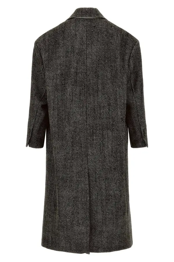 AMI Paris Double-breasted Coat