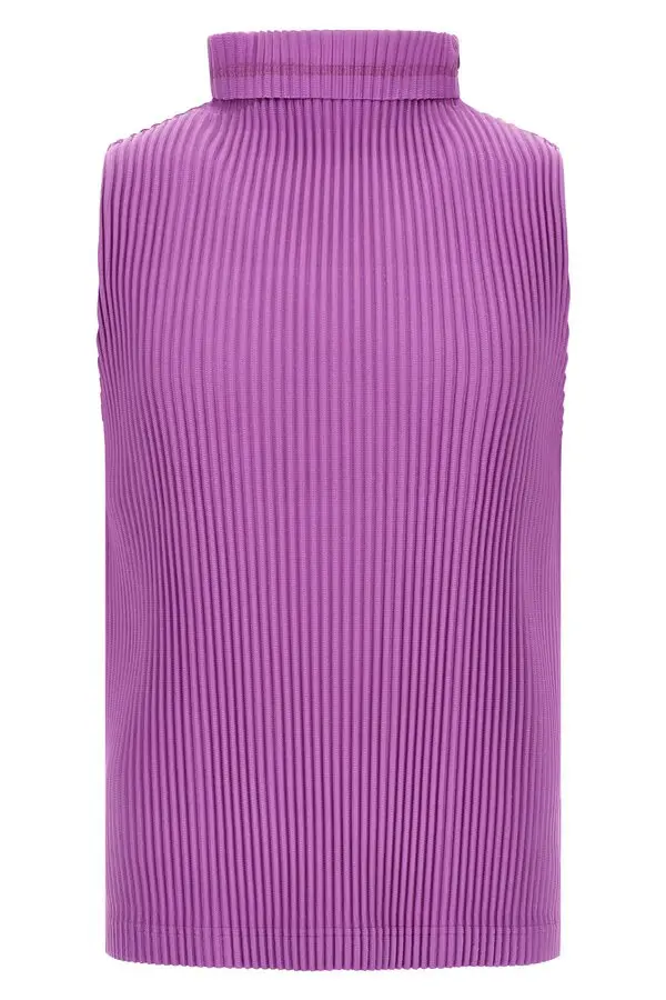 HOMME PLISSE' Pleated Top