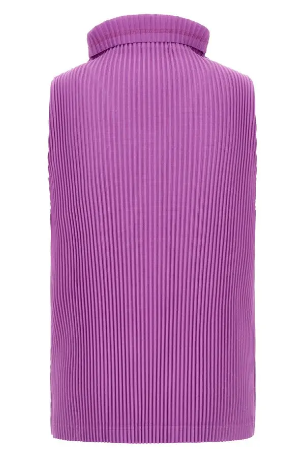 HOMME PLISSE' Pleated Top
