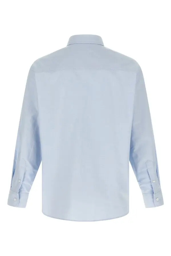 AMI Paris Shirt De Coeur Detail - Light Blue