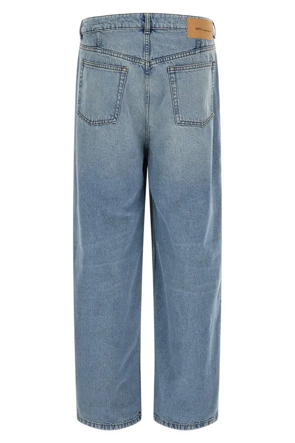 AMI Paris Wide-leg Jeans