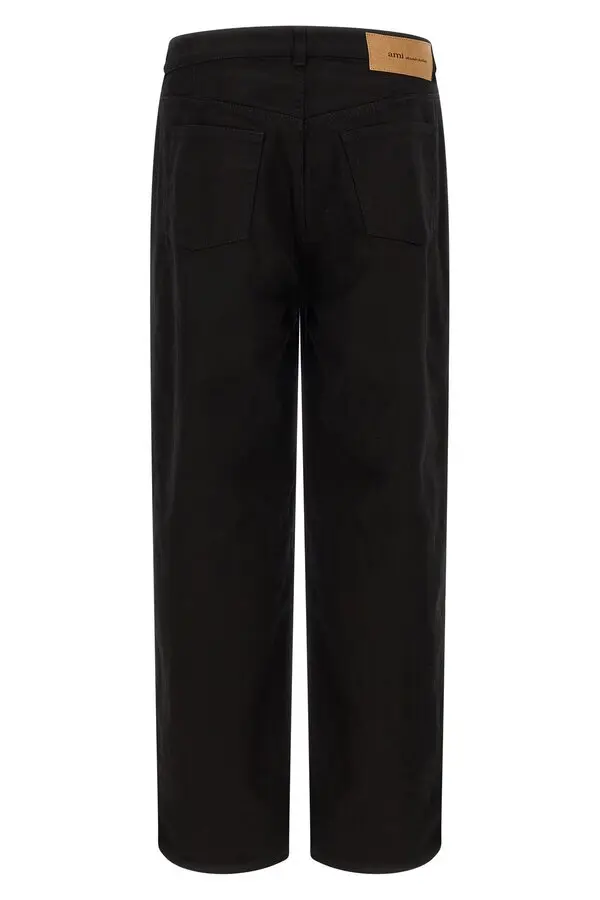 AMI Paris Denim Baggy Jeans