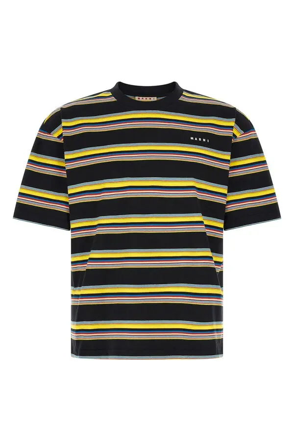 Marni Striped Cotton T-shirt