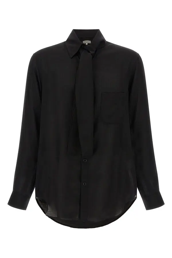 Yohji Yamamoto Scarf-collar Shirt