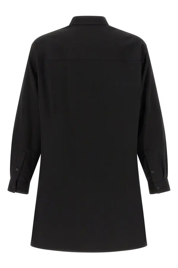Yohji Yamamoto Wool Blouse With Frog Closures