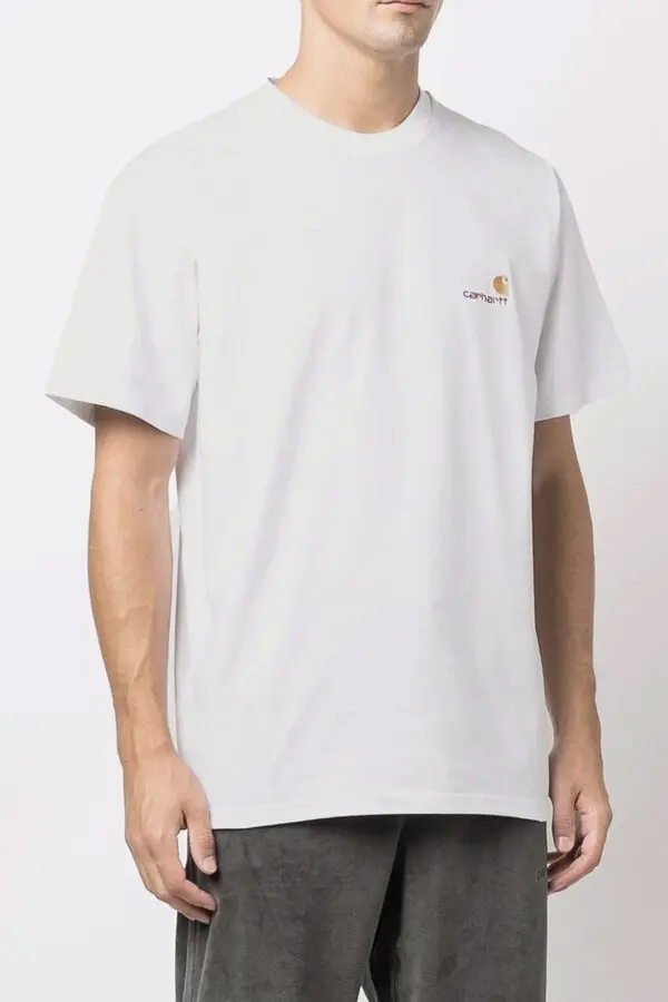 Carhartt Work In Progress Embroidered Logo T-shirt