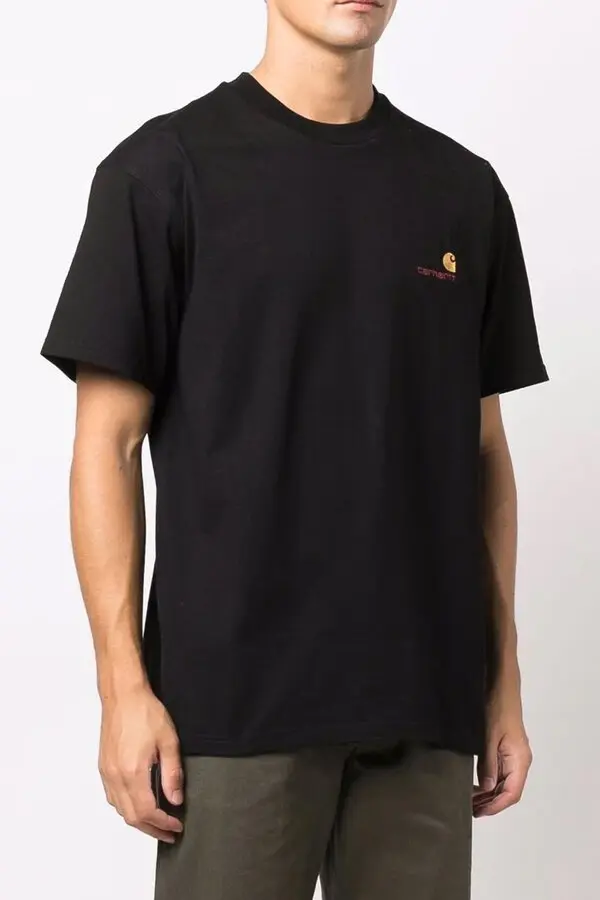 Carhartt Work In Progress Embroidered Logo T-shirt