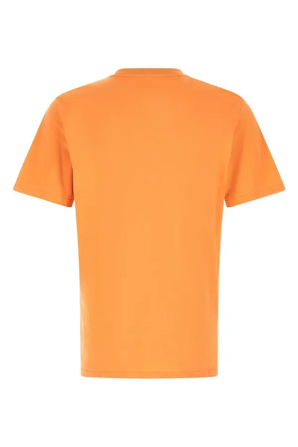 Carhartt Work In Progress T-shirt With Logo Patch - Orange
