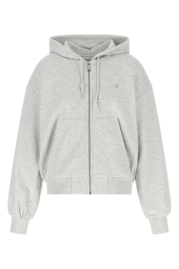 Carhartt Work In Progress Cotton Hoodie With Embroidery