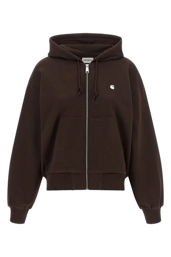 Carhartt Work In Progress Embroidered Cotton Sweatshirt - Brown