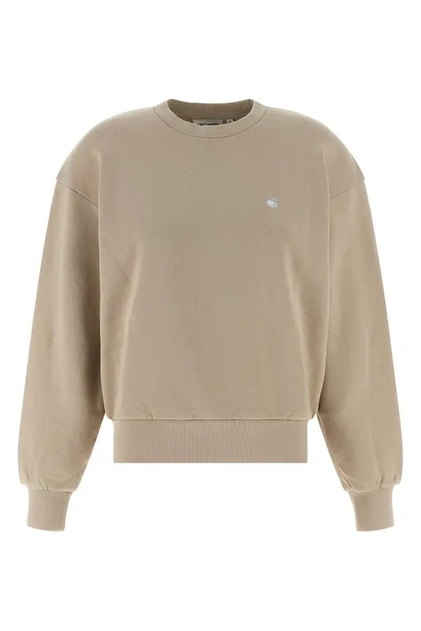 Carhartt Work In Progress Sweatshirt 'casey - Beige