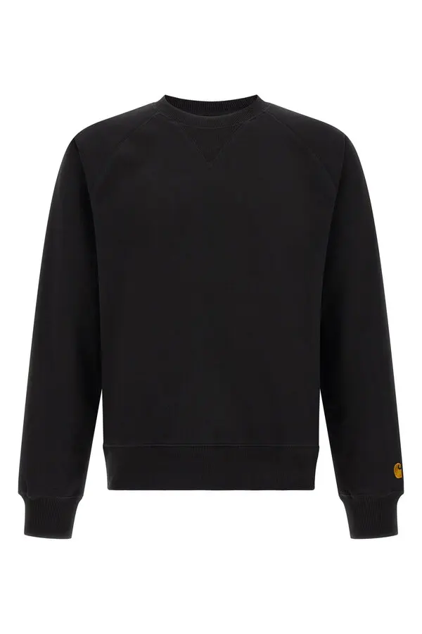 Carhartt Work In Progress Sweatshirt With Raglan Sleeves - Black