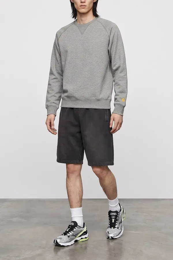 Carhartt Work In Progress Crewneck Sweatshirt With Raglan Sleeves