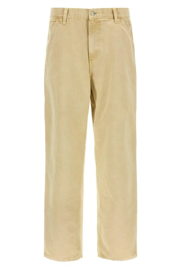 Carhartt Work In Progress Trousers With Utility Pockets