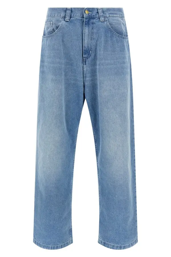Carhartt Work In Progress Jeans With Logo Patch