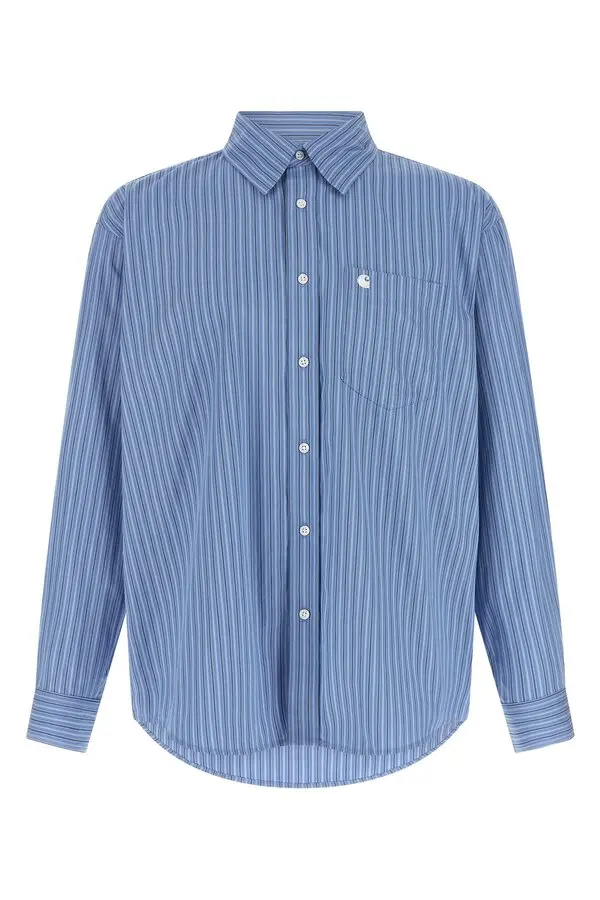 Carhartt Work In Progress Striped Shirt With Chest Pocket
