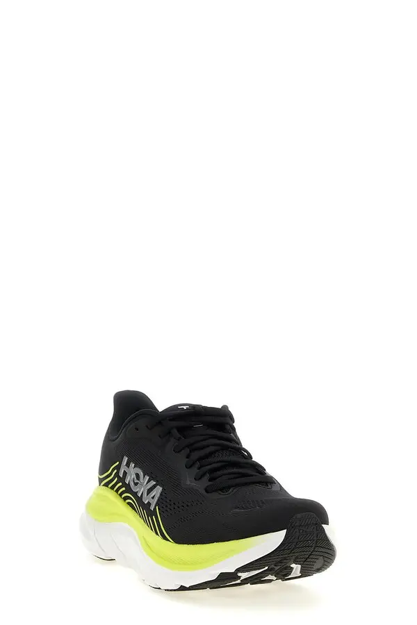 Hoka One One M Clifton Sneaker With Metarocker Midsole