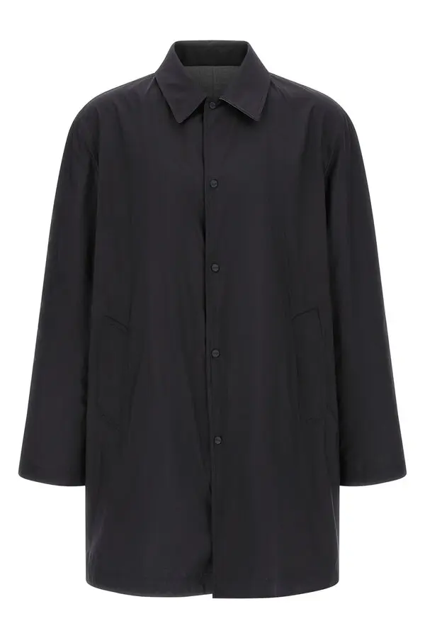 Herno Reversible Jacket With Logo Buttons