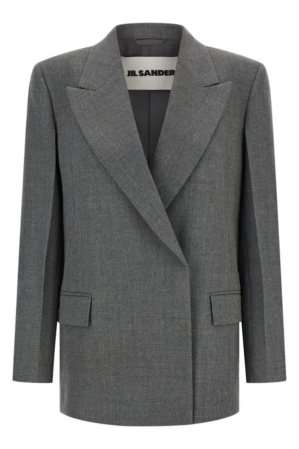 JIL SANDER Jacket 77 Tm' Blazer - Gray