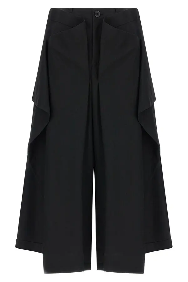 Issey Miyake Trousers 'uni-form - Black