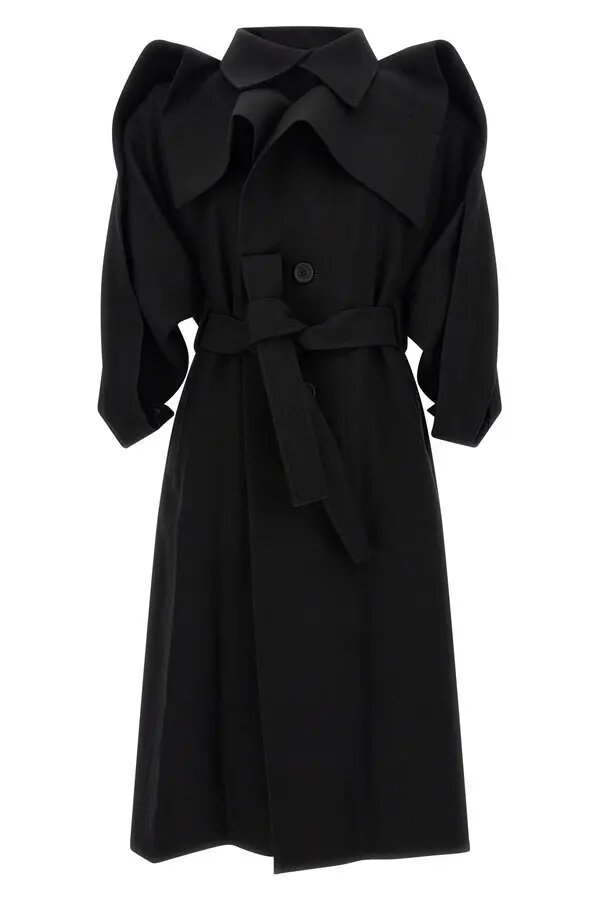 Issey Miyake Trench 'calligraph