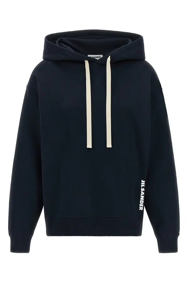 JIL SANDER Hoodie - Blue