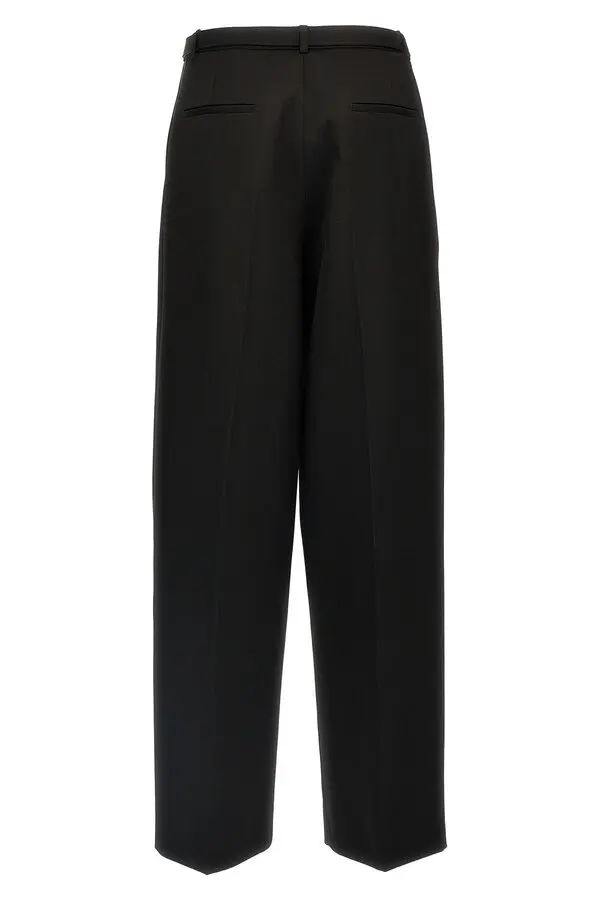 JIL SANDER Pants 'relaxed Wide Leg