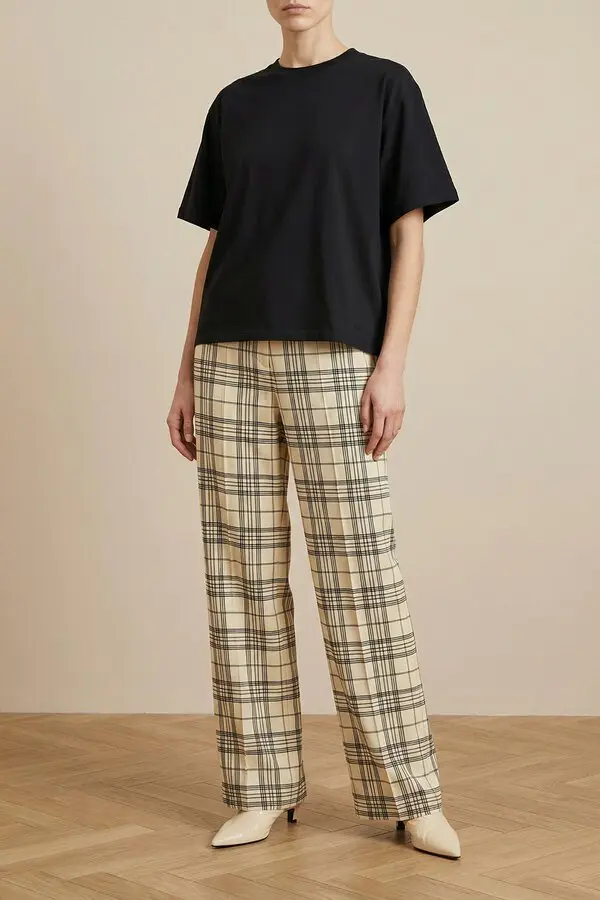 JIL SANDER Fluid Viscose Trousers