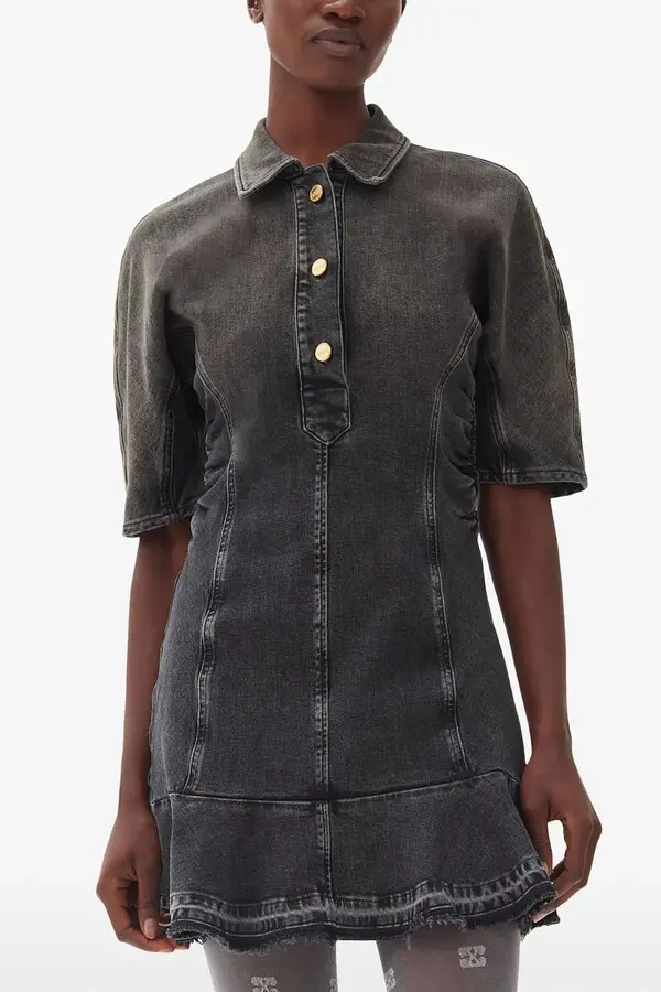 GANNI Tint Edge Denim' Dress