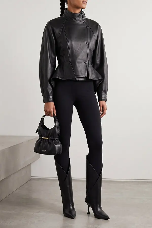 Balmain Iconic Leather Jacket