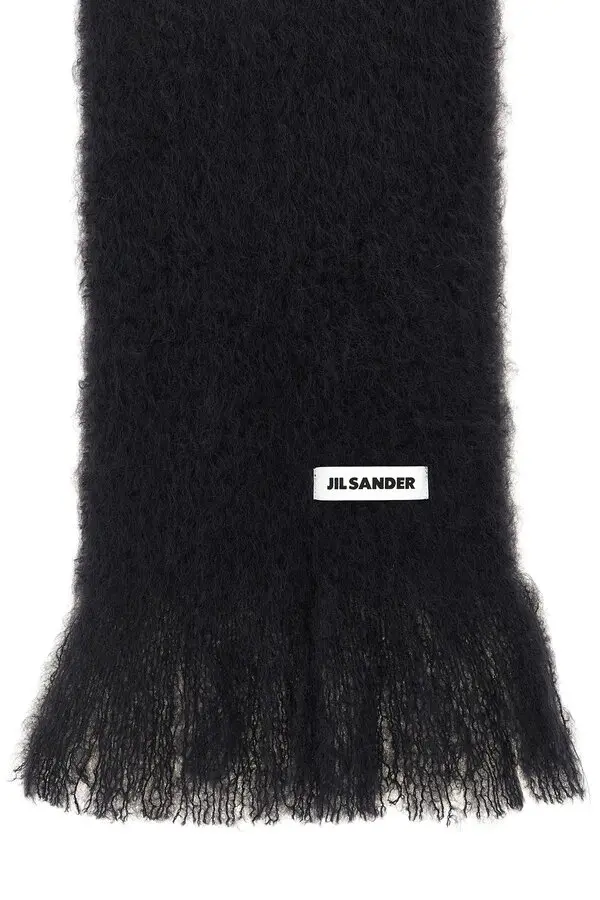JIL SANDER Small Mohair Scarf