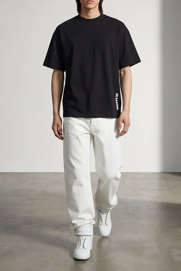 JIL SANDER T-shirt With Side Logo