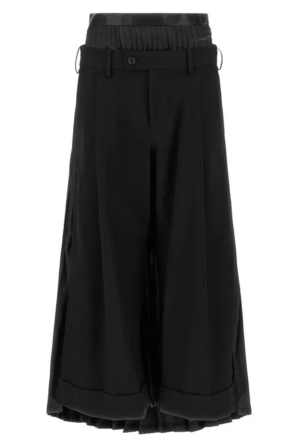 Junya Watanabe Hybrid Trousers - Black