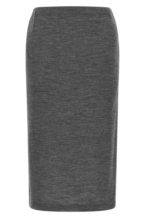 Junya Watanabe Mélange Wool Skirt