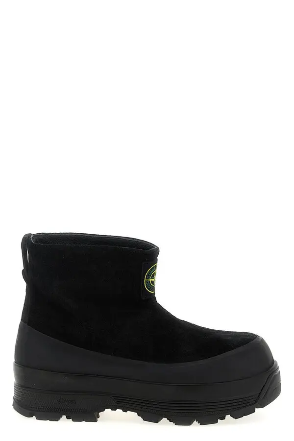 Stone Island Ankle Boots 'suede