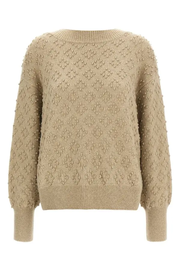 Agnona Textured Knit Sweater