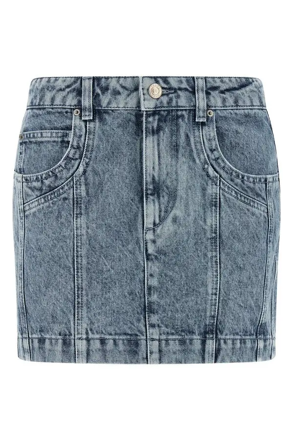 MARANT ETOILE Juana' Denim Skirt