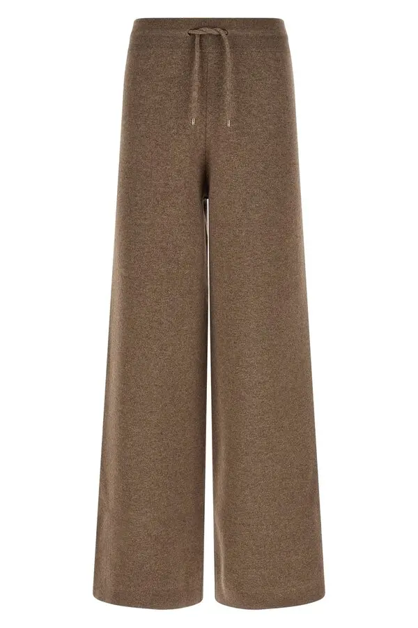 Agnona Knit Trousers - Brown