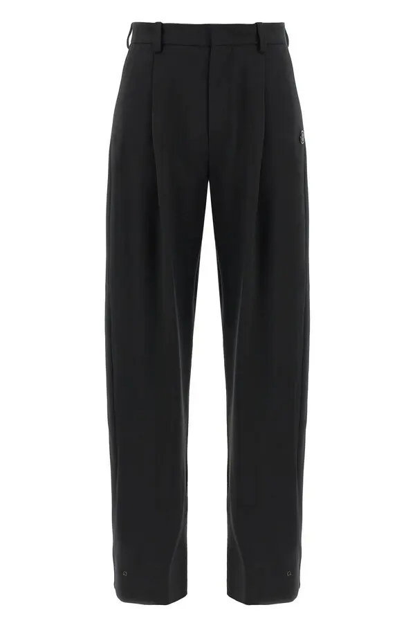 Moncler Trousers X Edward Enninful - Black