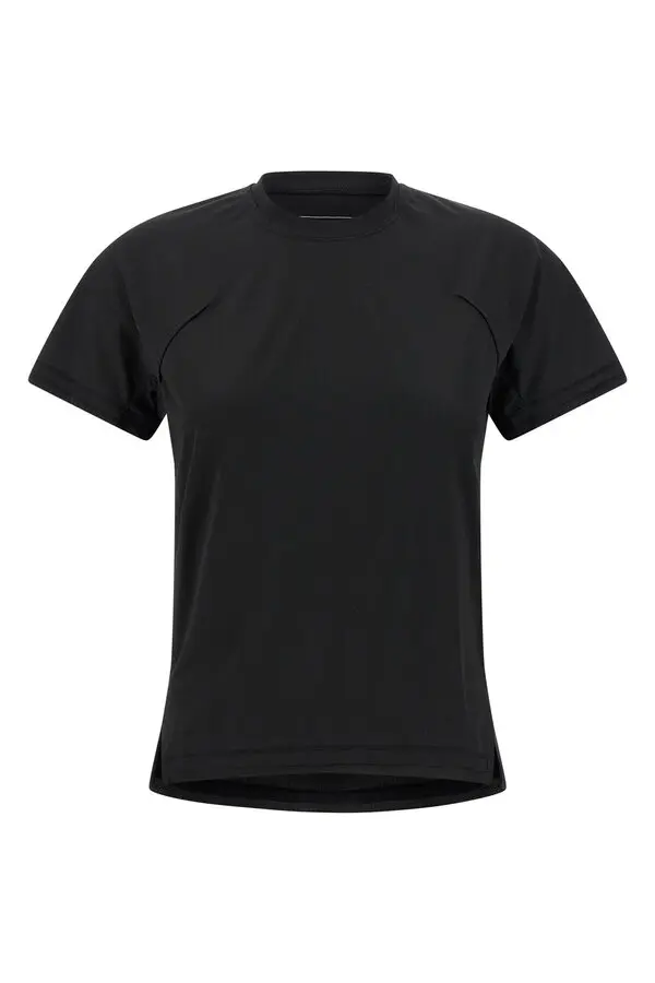 Y3 T-shirt With Back Logo Patch - Black