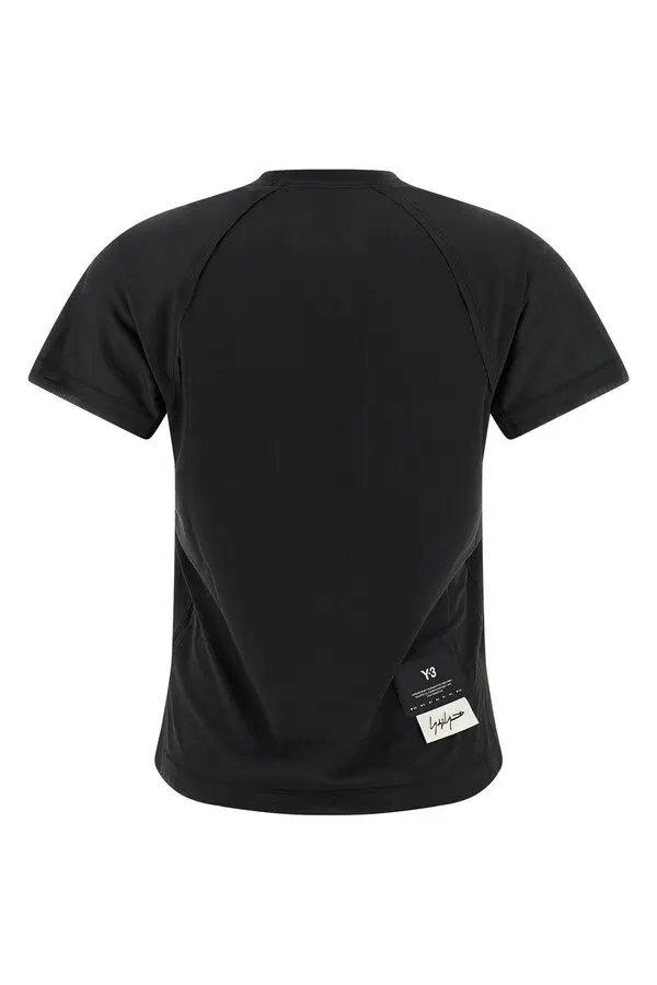 Y3 T-shirt With Back Logo Patch