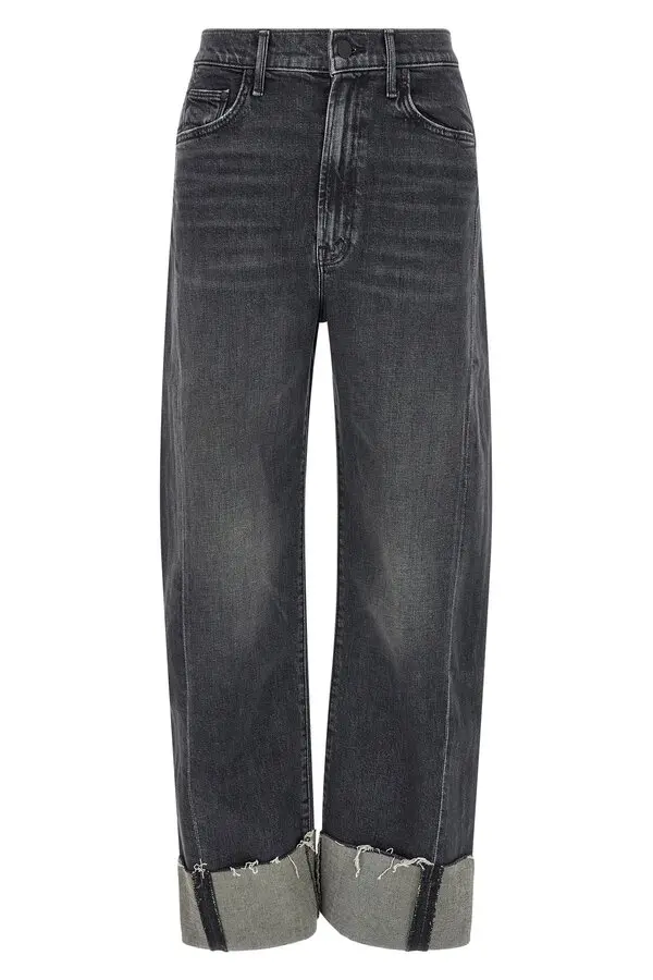 MOTHER The Half Pipe Cuff Jeans - Gray