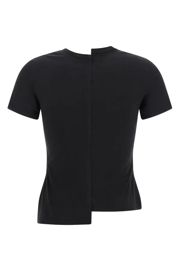 Y3 T-shirt With Asymmetrical Hem